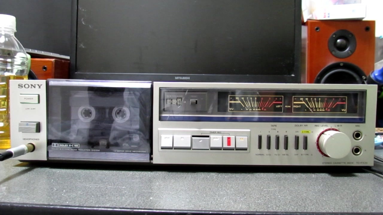 SONY TC-FX20('81) 自己録再生テスト - ニコニコ動画