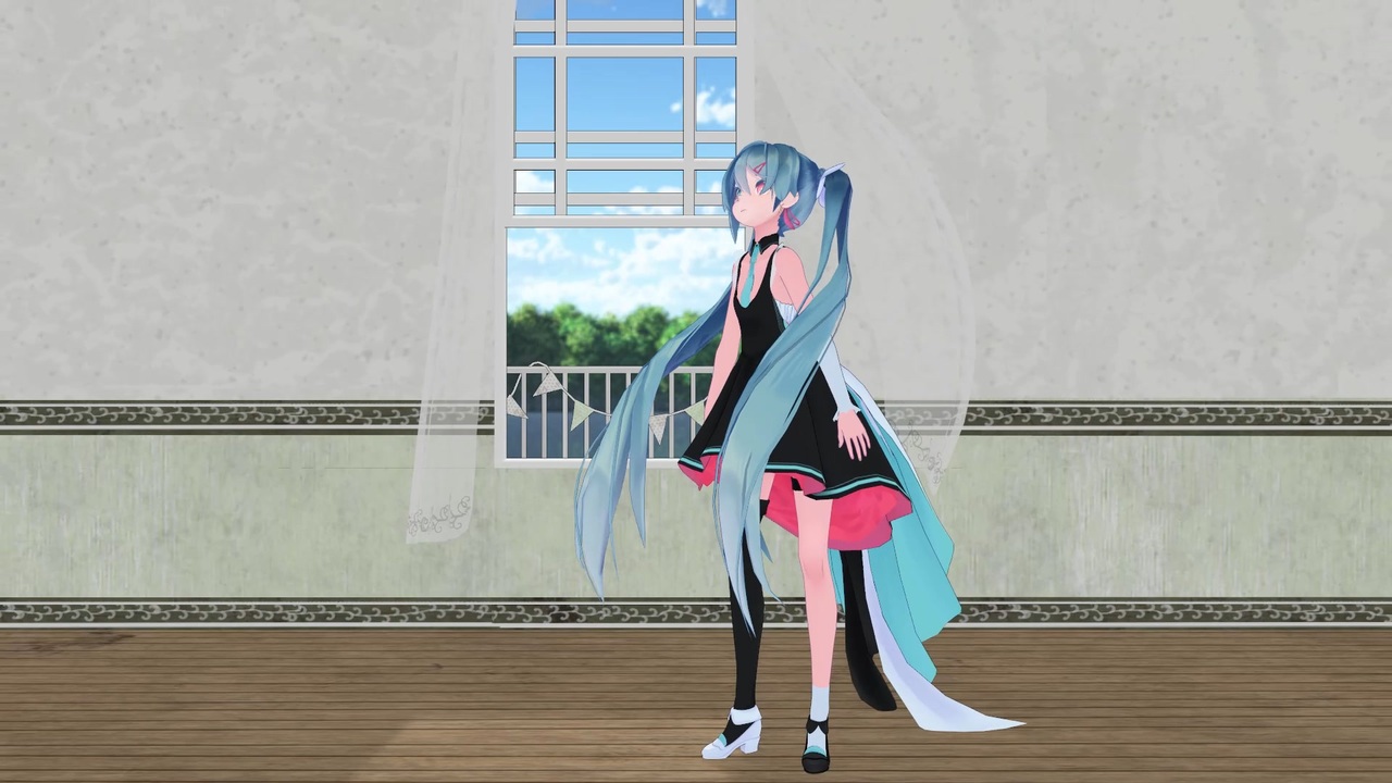 【mmd】ツギハギスタッカート Sour式改変 初音ミク Euphonie ニコニコ動画