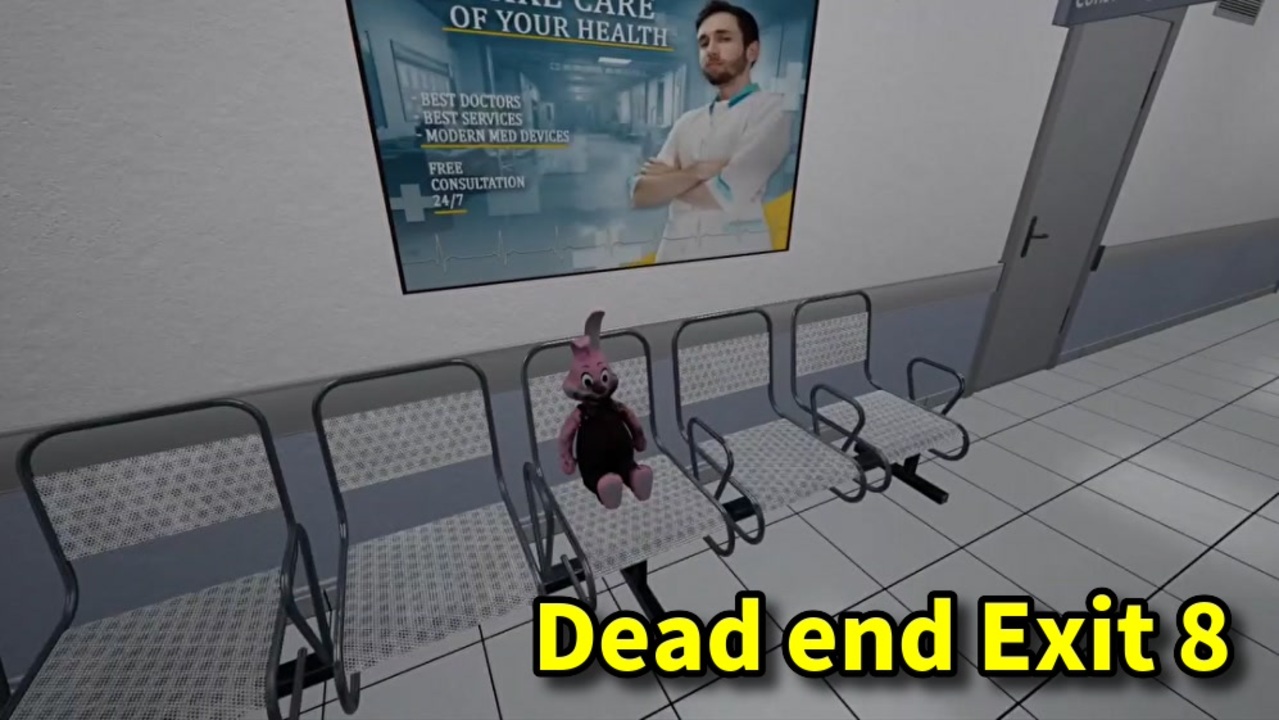 【Dead end Exit 8】無限に続く病院から脱出を目指す8番出口ライクゲームをやっていくよ…！【2日目】 - ニコニコ動画