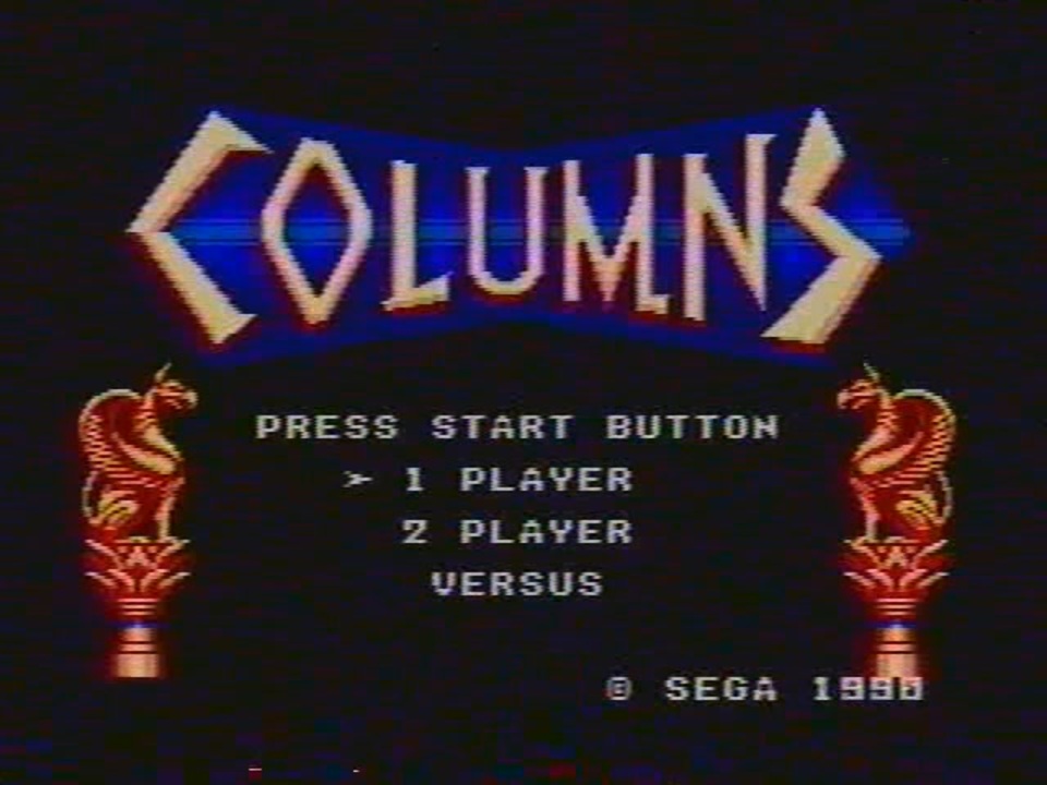 COLUMNS (SEGA MASTER SYSTEM; 1990) - ニコニコ動画