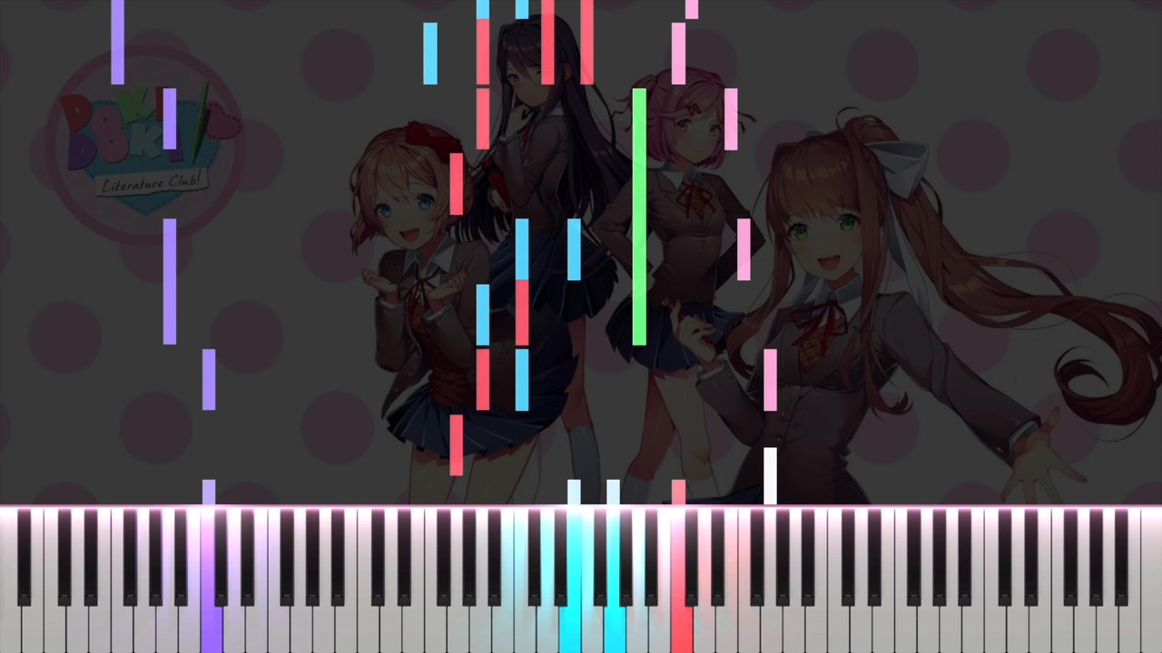 Doki Doki Literature Club! [Main Theme] (Piano Cover) | Doki Doki ...