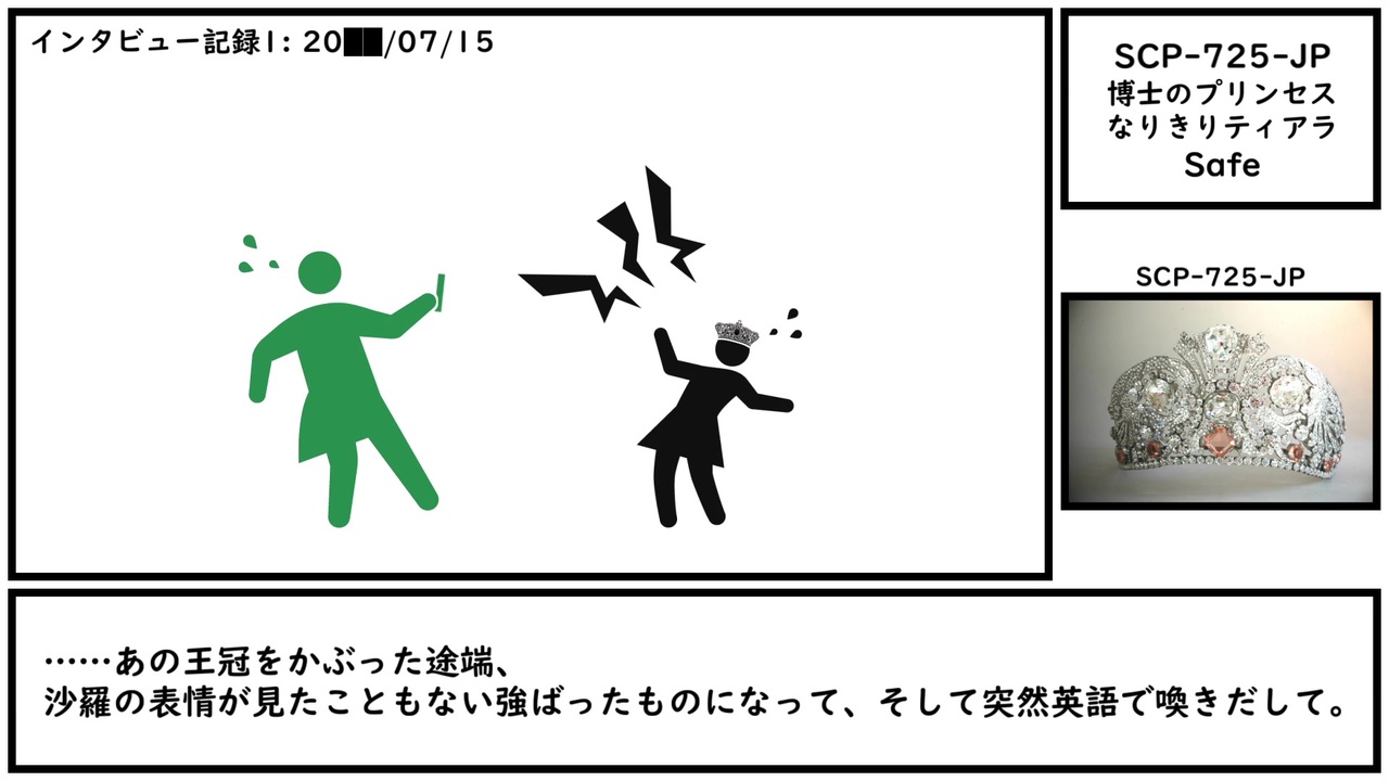 【ゆっくり紹介】SCP-725-JP【博士のプリンセスなりきりティアラ】 - ニコニコ動画