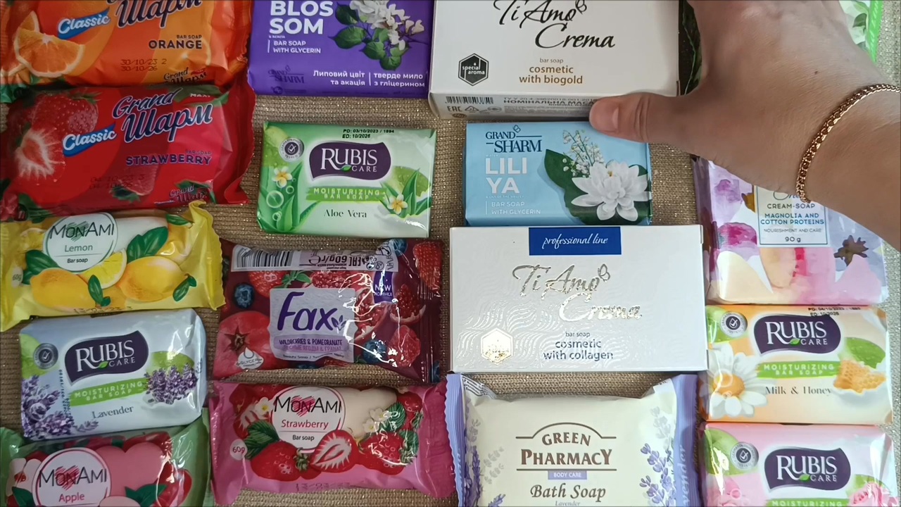 ASMR SOAP SORTING, TAPPING - ニコニコ動画