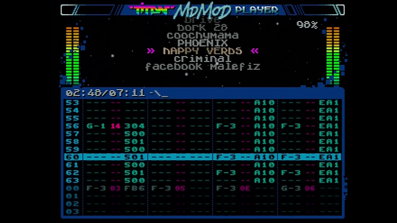 メガドライブ(VA6)実機でTITAN MD Mod Player (Sega Mega Drive/Genesis) -「hAPPY ...