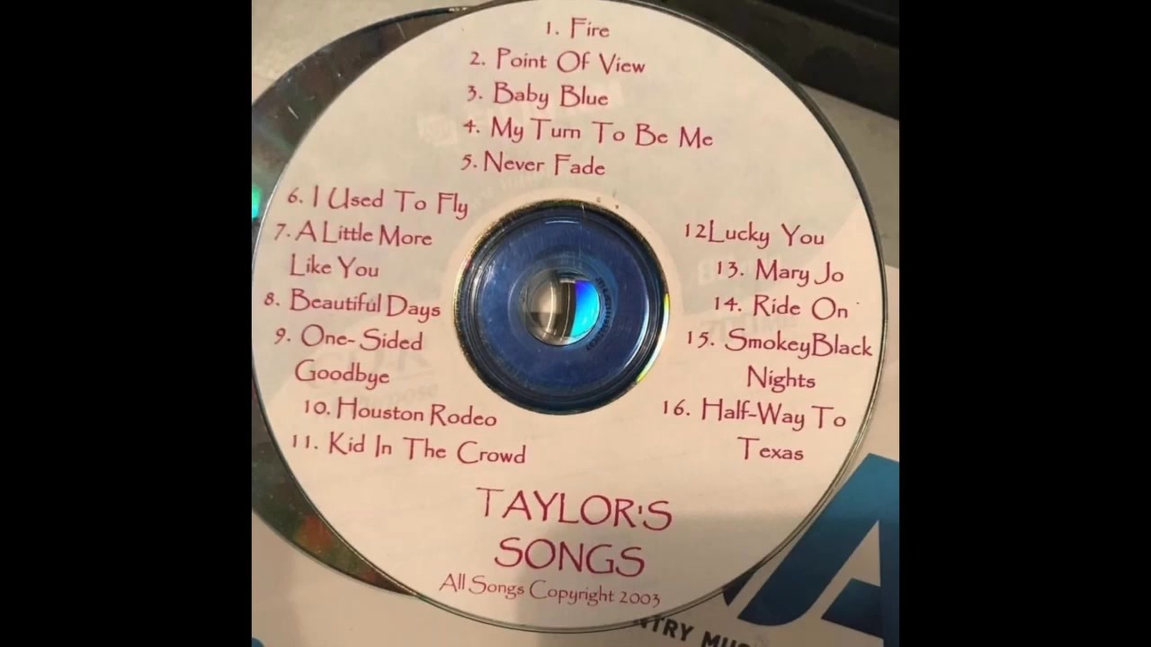 Fire -Taylor Swift Unreleased Songs AtoZ DEMO CD 2003 - ニコニコ動画