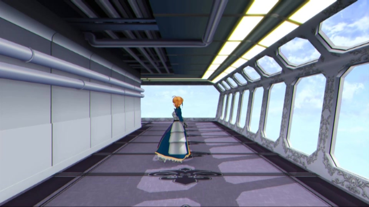 【Fate/MMD】ストームボーダー廊下ステージ配布 - ニコニコ動画