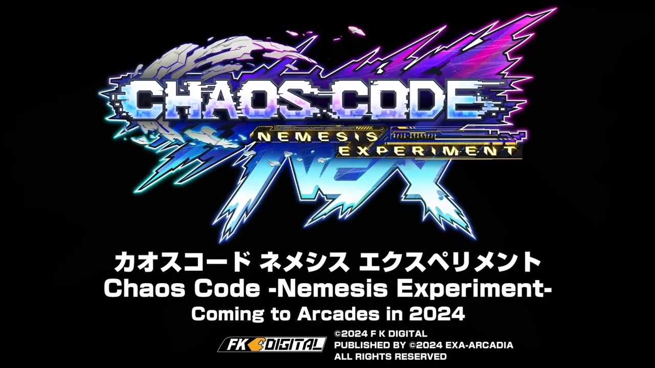 [AC][exA-Arcadia]『カオスコードNEXT』_ CHAOS CODE NEXT for Arcades ...