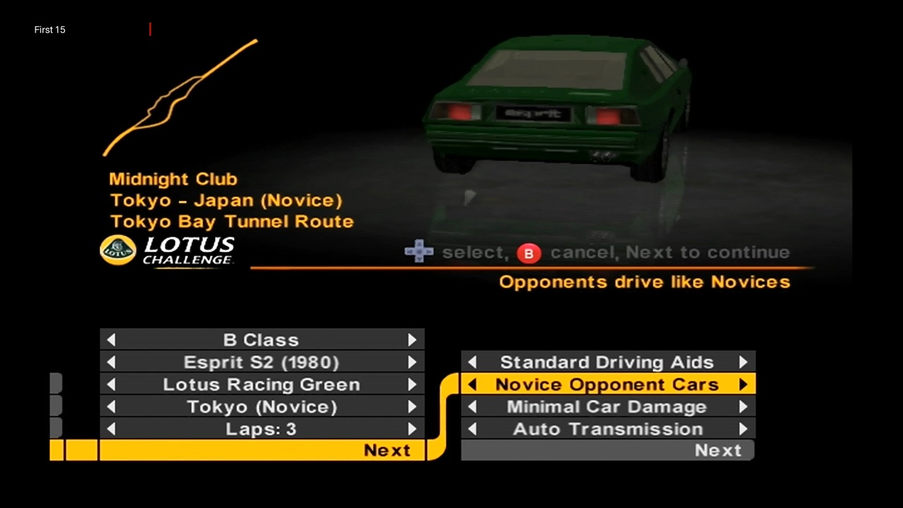 The First 15 Minutes of Lotus Challenge (GameCube) - ニコニコ動画