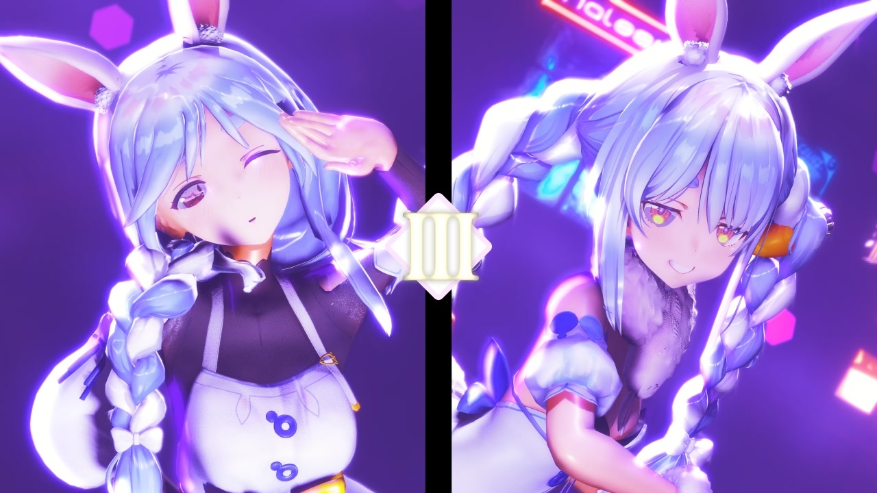 【MMD】III【兎田ぺこら / ぺこらマミー】[カメラ配布] - ニコニコ動画