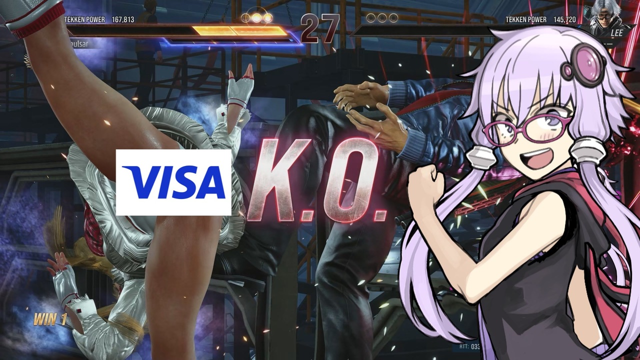 【鉄拳8】ゆかりさんがリリの復刻＆忍者コスでパンツチェック対戦【VOICEROID実況】 - ニコニコ動画