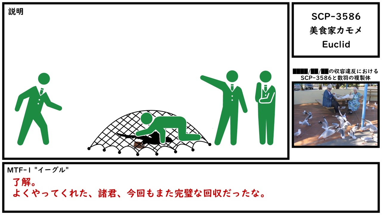 【ゆっくり紹介】SCP-3586【美食家カモメ】 - ニコニコ動画