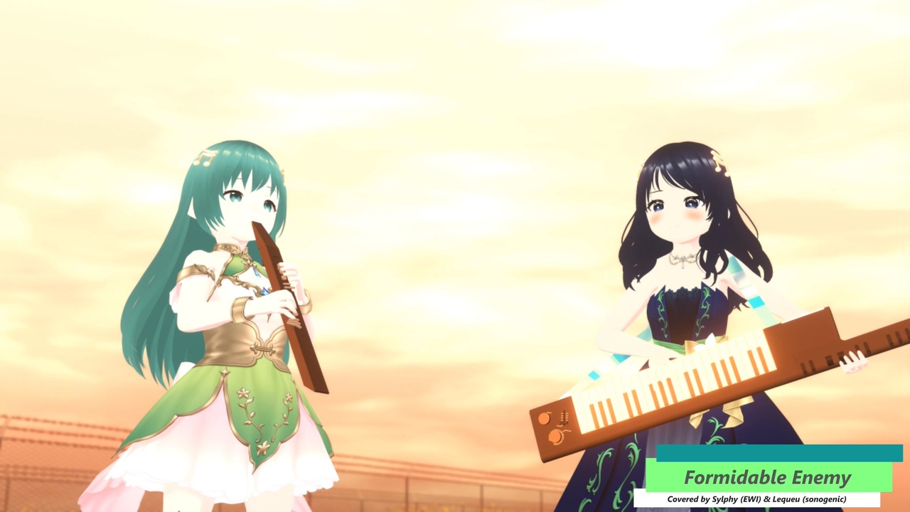 [演奏してみた] Formidable Enemy / 英雄伝説 零の軌跡 Evolution [EWI & sonogenic cover ...
