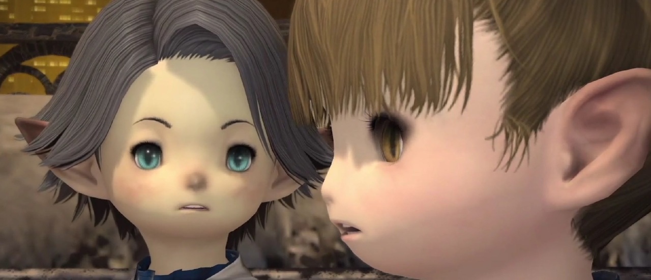 【FF14】7.0 黄金のレガシー ロボル＆アライラ（CV:玉井勇輝＆大原さやか）カットシーン集 - ニコニコ動画