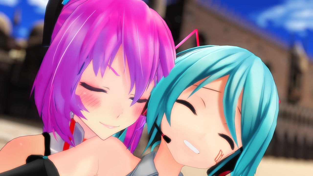 【MMD】ネギトロで『チーズケーキクライシス』※くすぐり注意 ※百合注意 【巡音ルカ 初音ミク】 - ニコニコ動画