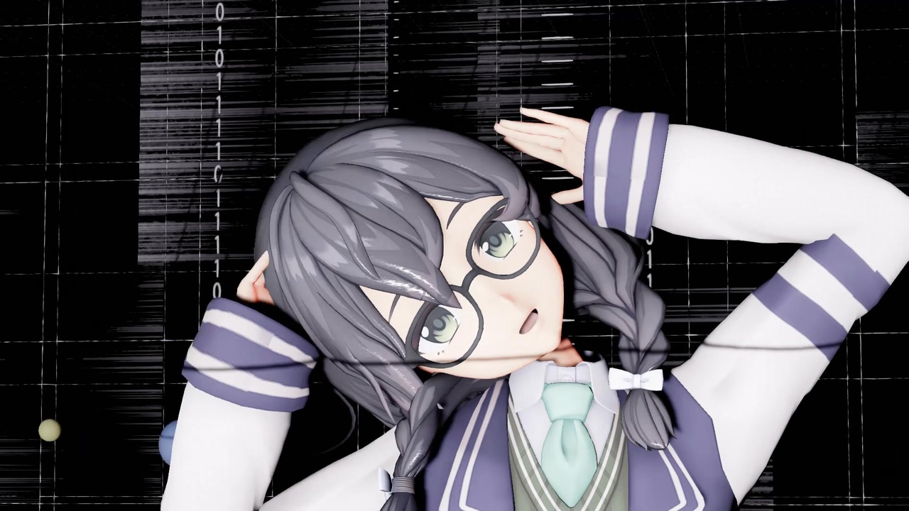 【Synthesizer V 花隈千冬】に「群青」を歌わせてみた【MMD】【カバー】 - ニコニコ動画