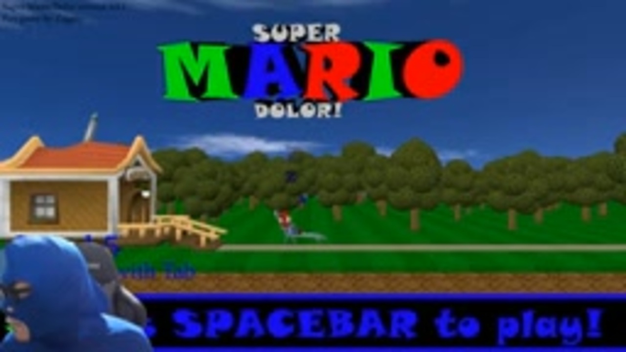 【Super Mario Dolor】滅茶苦茶怖いマリオのホラーゲーム - ニコニコ動画