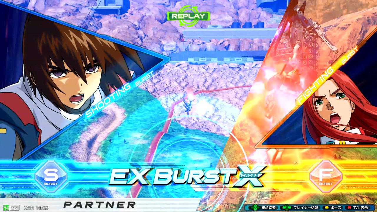 EXVS2OB 隣の姉ックス 敵の妨害なんのその、重戦車のような攻め継で蒸発！2戦目スナイパー無双 - ニコニコ動画