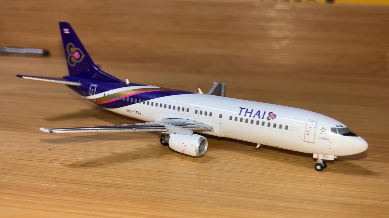 JCウイングズ タイ国際航空 HS-TDG phoenix B737-400 Thai Airways International ...