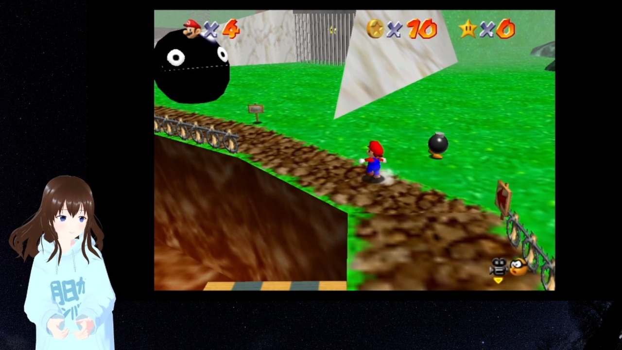 【VTuberゲーム実況】あれから20年・・・SUPER MARIO 64 初見実況Play Part001 - ニコニコ動画