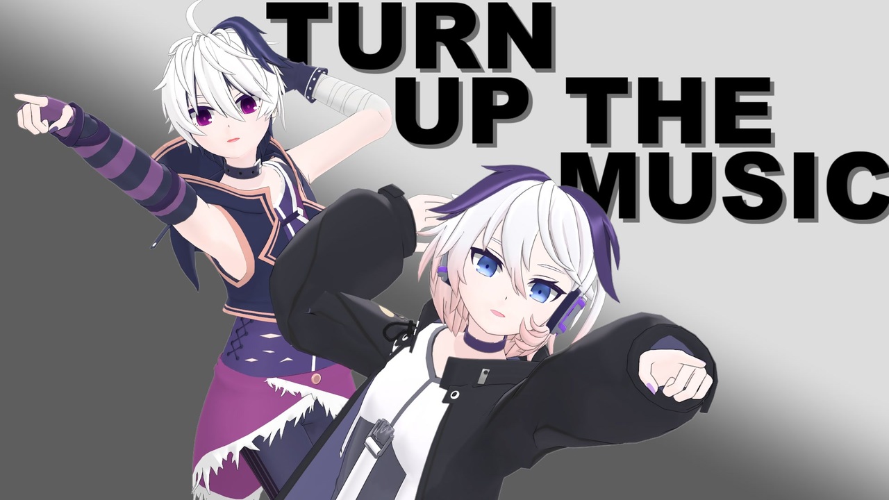 【MMD】Turn Up The Music【v4&Ci flower】 - ニコニコ動画
