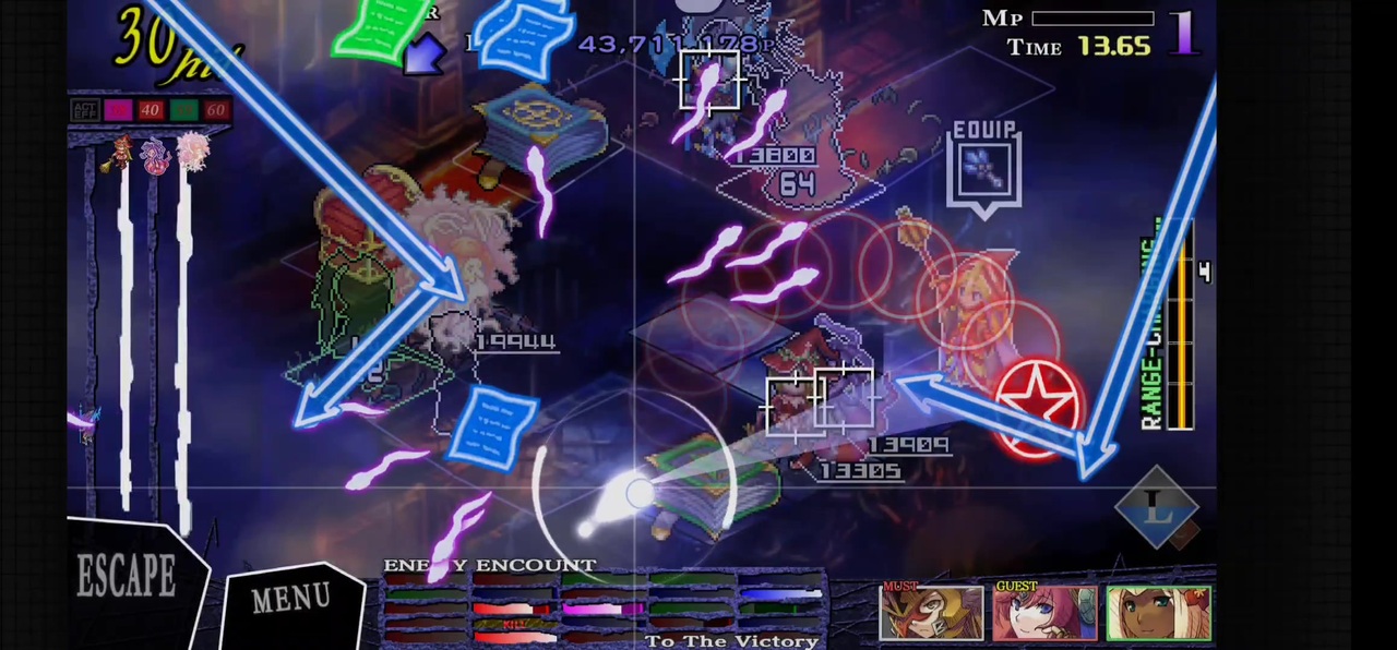 ナイツインザナイトメア マリア編Scene28 1 Hard 戦闘パートプレイ動画【Knights in the Nightmare ...