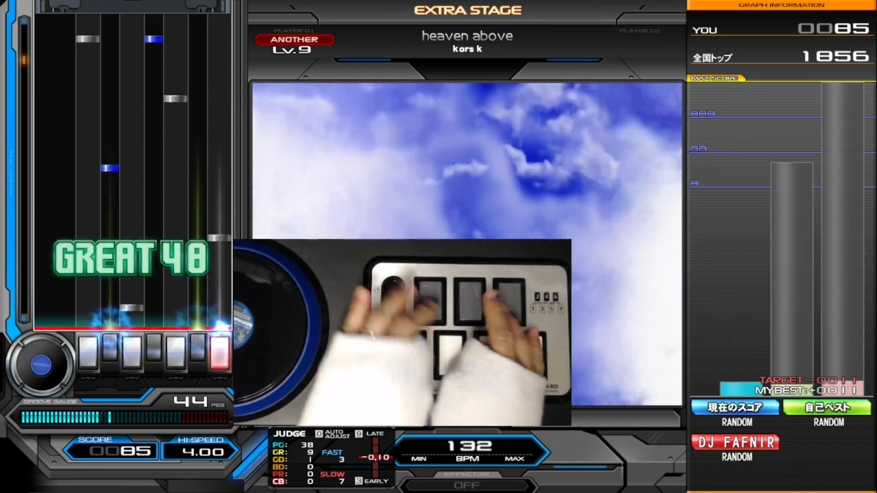 【親指&人差し指禁止でbeatmania012】beatonic nation SPAハードクリアの巻 - ニコニコ動画