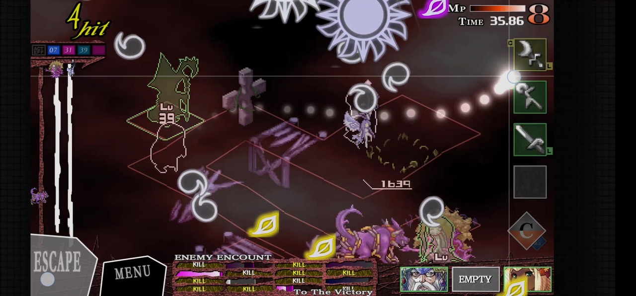 ナイツインザナイトメア マリア編Scene33 Hard 戦闘パートプレイ動画【Knights in the Nightmare / ナイツ ...