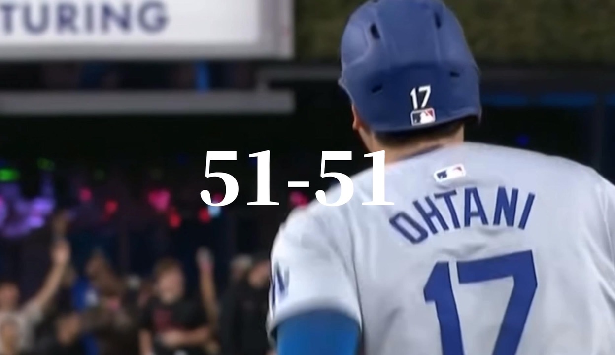 【大谷翔平】夢の50-50、前人未到の51-51へ！（2024.9/20）マーリンズ戦。#大谷翔平ホームラン #shoheiohtani #50-50 #ドジャース #mlb - ニコニコ動画