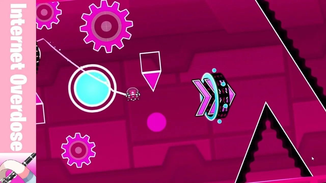 【Geometry Dash】「INTERNET OVERDOSE」短いレイアウト - ニコニコ動画