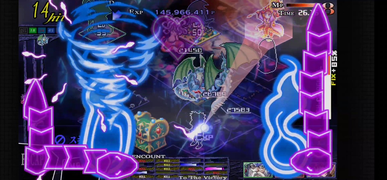 ナイツインザナイトメア マリア編Scene43 2 Hard 戦闘パートプレイ動画【Knights in the Nightmare ...