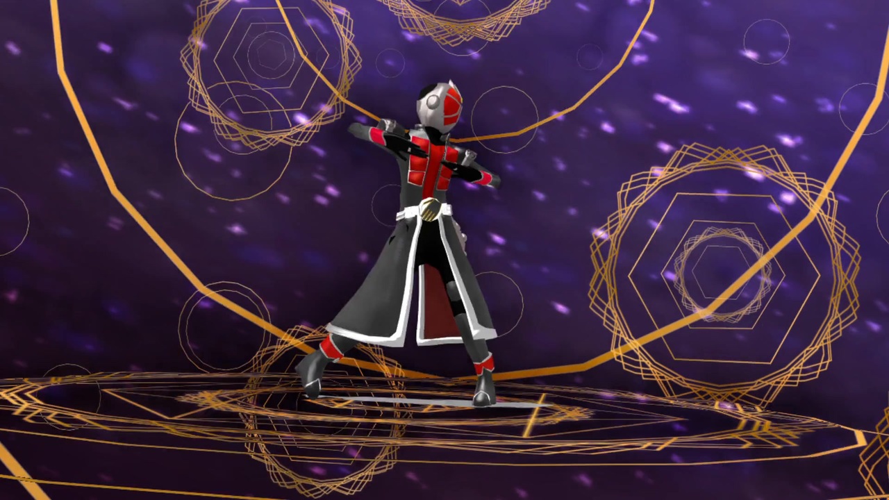 【MMD・VoiSona cover】自作MMDモデルの仮面ライダーウィザードで「ドーナツホール」【知声】 - ニコニコ動画