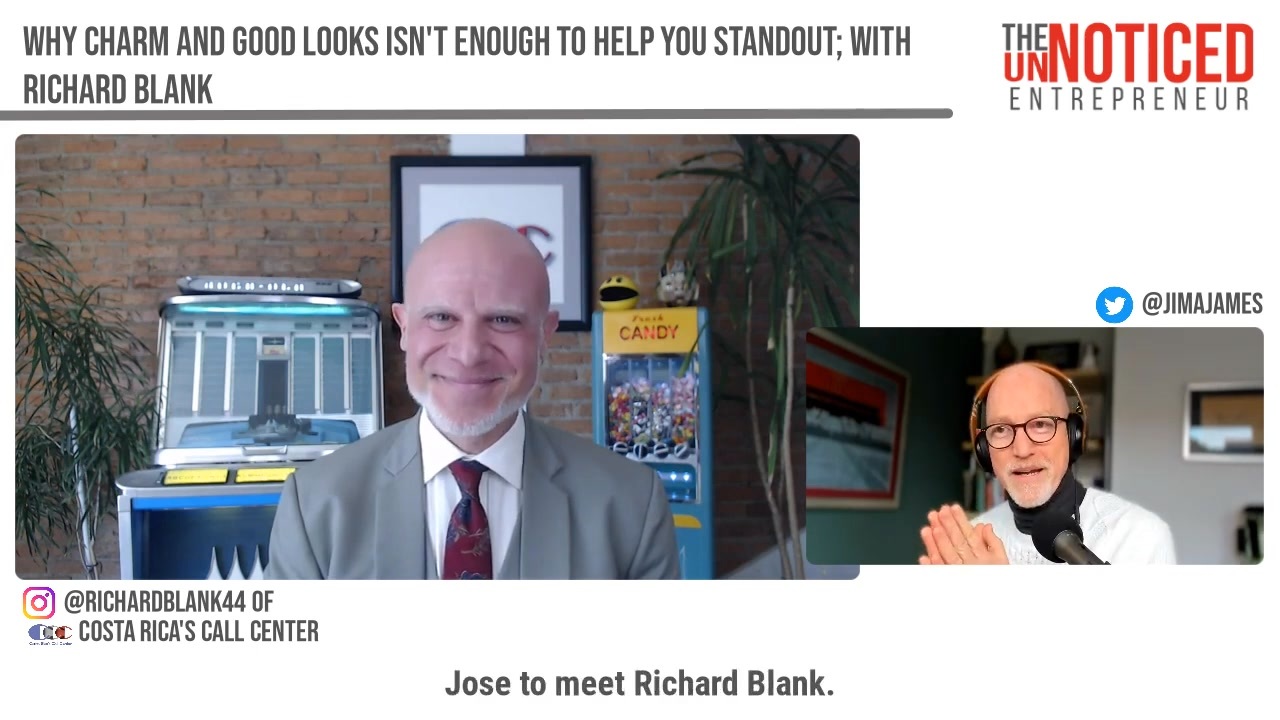 Jim James on The UnNoticed Entrepreneur podcast. Nearshore outsourcing ...