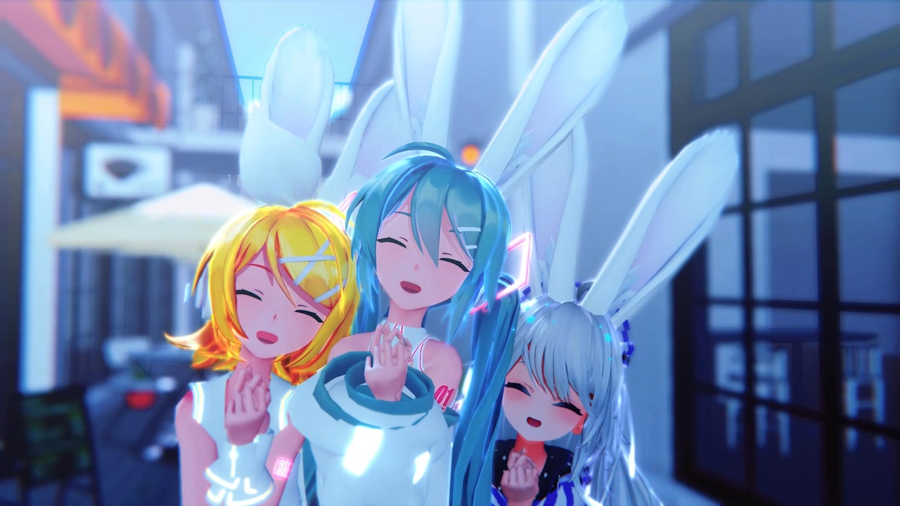 【MMD】 ラビットホール feat. 初音ミク / Rabbit hole【DECO*27】Sour式初音ミク&鏡音リン&あいな - ニコニコ動画