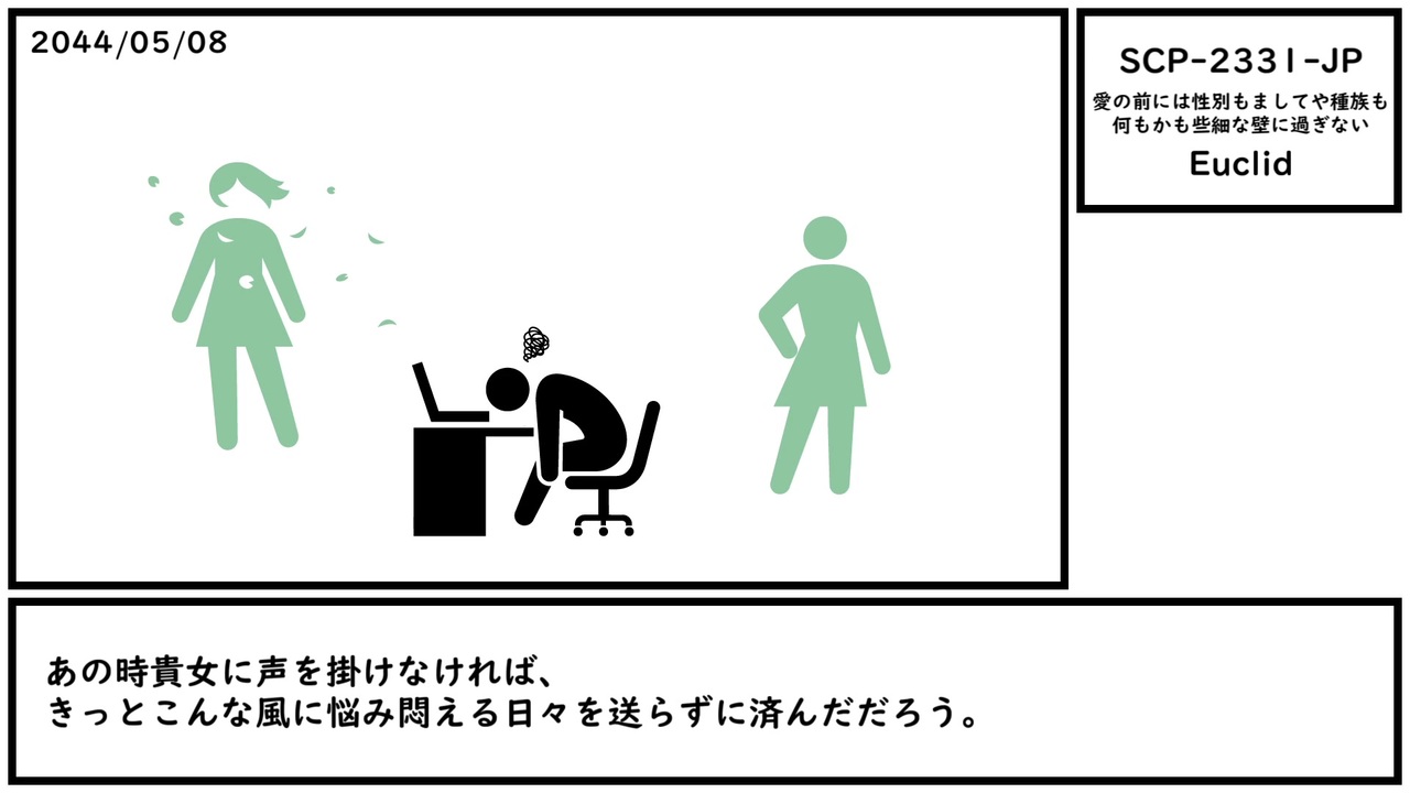【ゆっくり紹介】SCP-2331-JP【愛の前には性別もましてや種族も何もかも些細な壁に過ぎない】 - ニコニコ動画