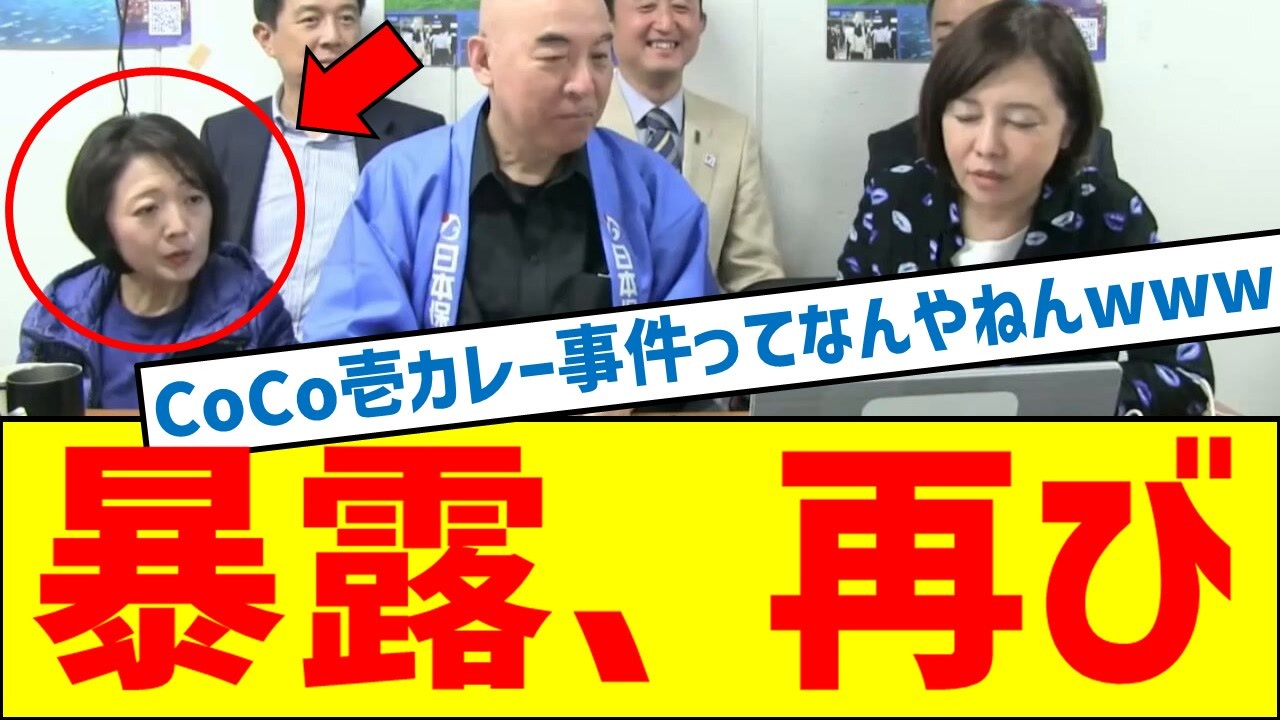 日本保守党の裏側：CoCo壱カレー事件の真相 - ニコニコ動画