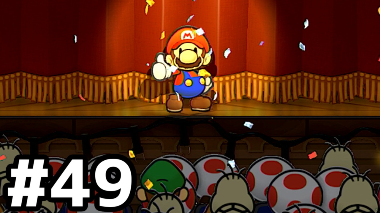 【実況】陶酔する、ペーパーマリオRPG #49 - ニコニコ動画