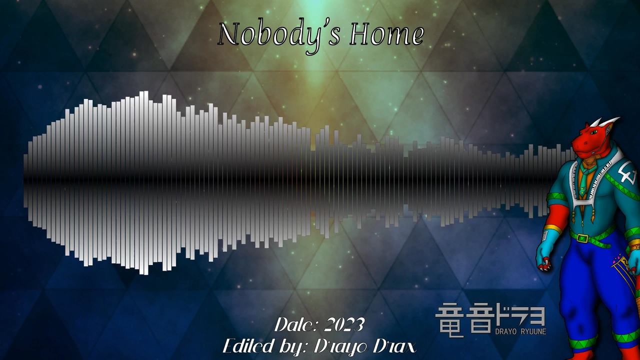 【UTAUカバー】 Nobody's Home 【Drayo Ryuune 「竜音ドラヨ」】 - ニコニコ動画