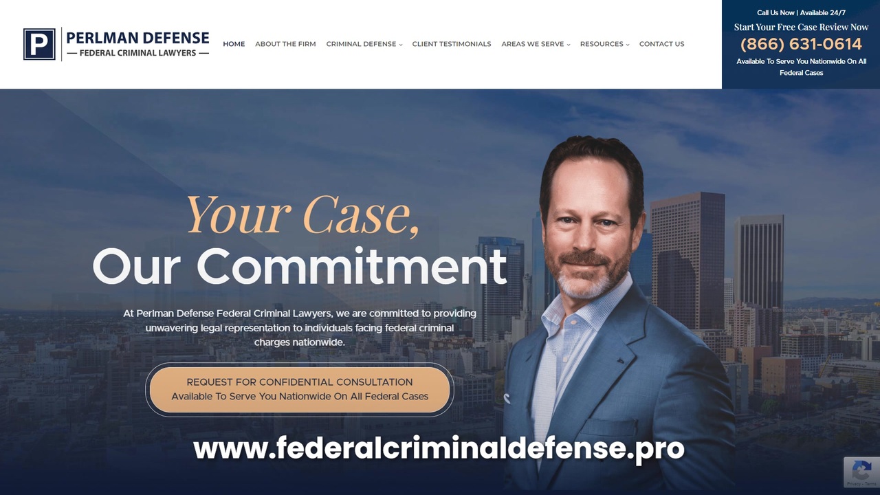 Perlman Defense Federal Criminal Lawyers - ニコニコ動画