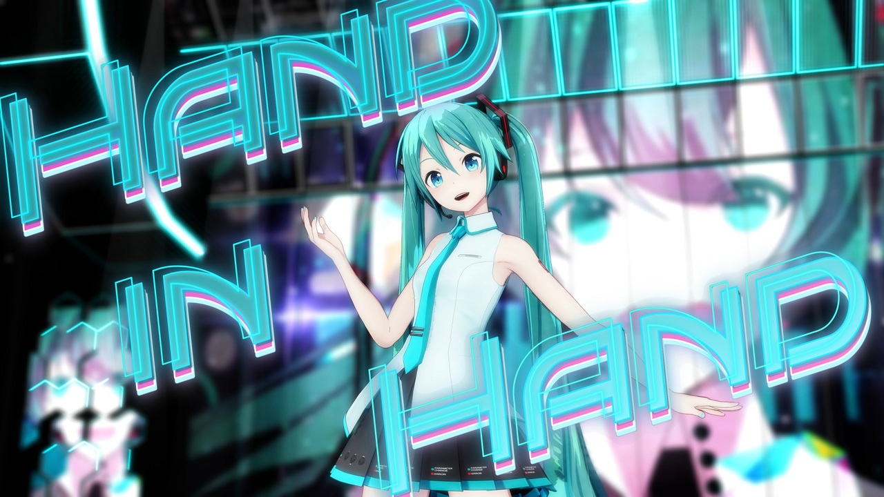 【MMD】Hand in Hand (Magical Mirai ver.) /Kz『REM式』4K - ニコニコ動画