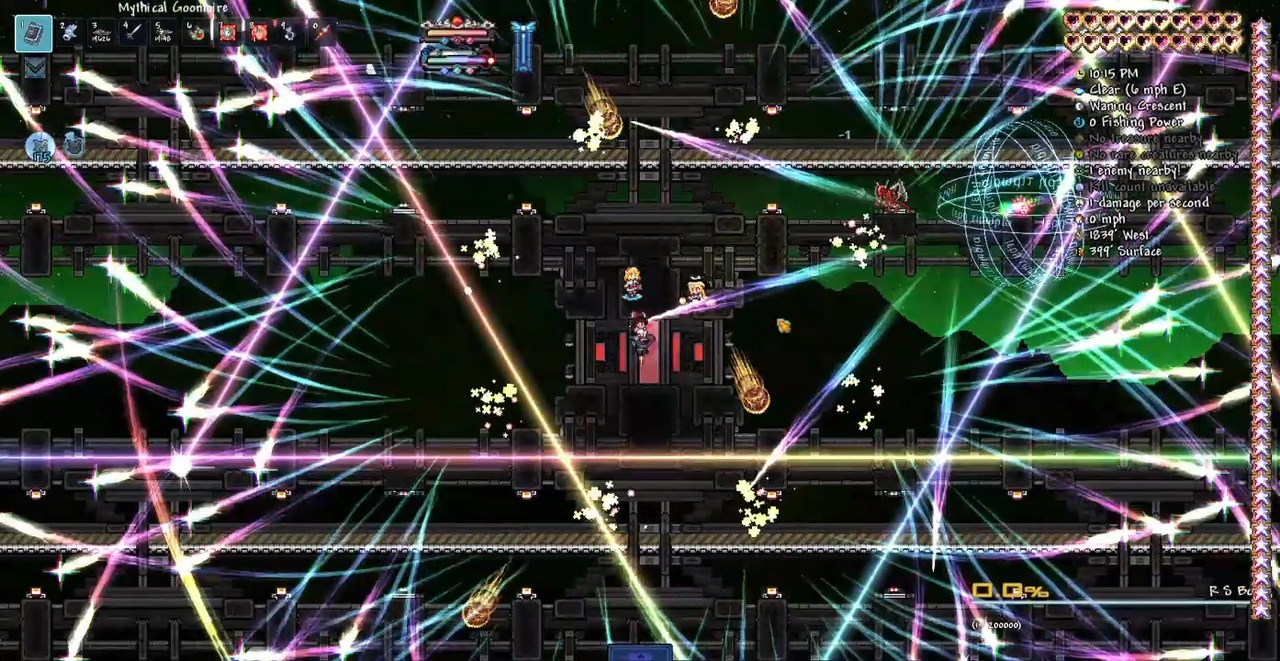 【Terraria MEAC Mod】Rainbow Rod ボス戦 - ニコニコ動画