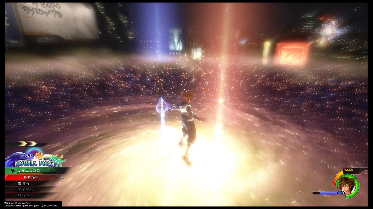 キングダムハーツ3/KINGDOM HEARTS3/KH3 ヨゾラ戦[Critical/LV1/Double Form] - ニコニコ動画