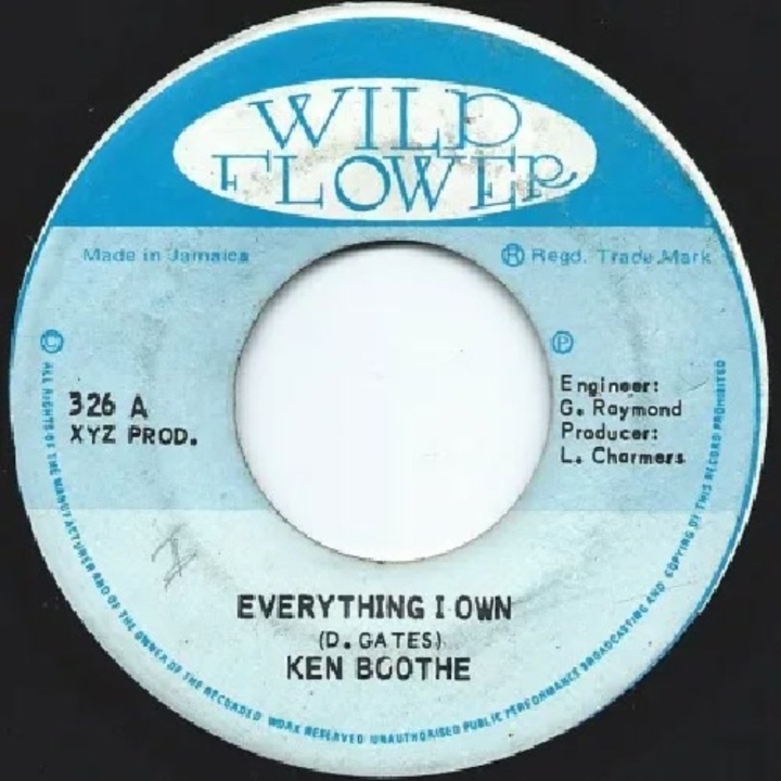 Ken Boothe - Everything I Own (7inch) - ニコニコ動画