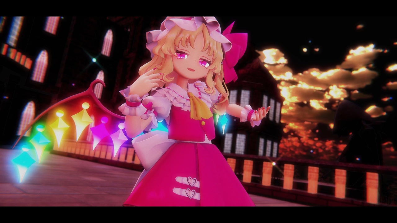 【東方MMD】 Red Rose Miy式 フラン - ニコニコ動画