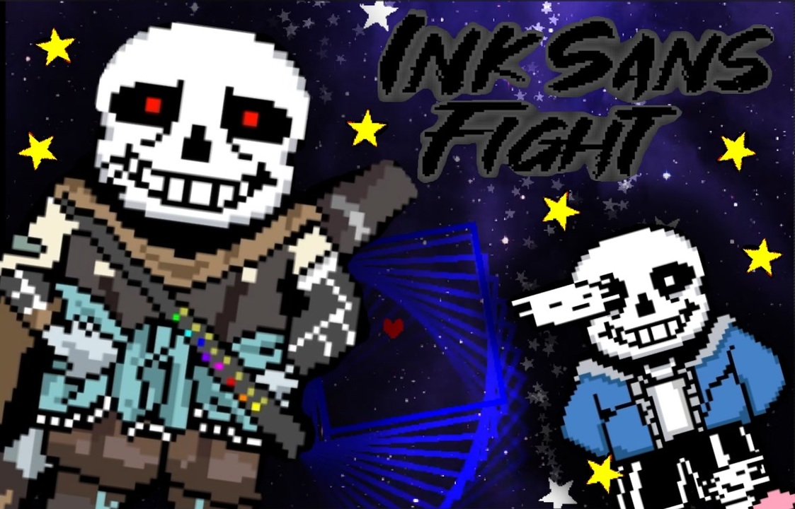 Ink!Sans Fight Made by Team Origin - ニコニコ動画