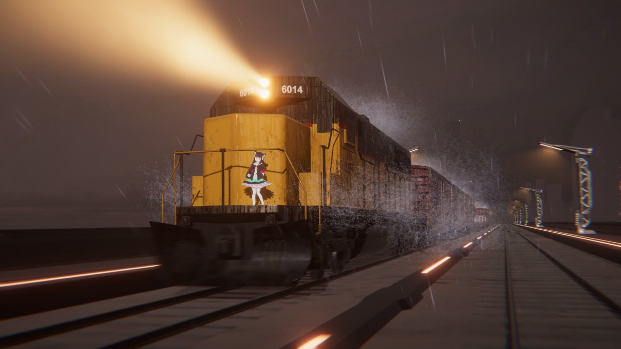 【VRChatワールド紹介】Storm Train WIP - ニコニコ動画