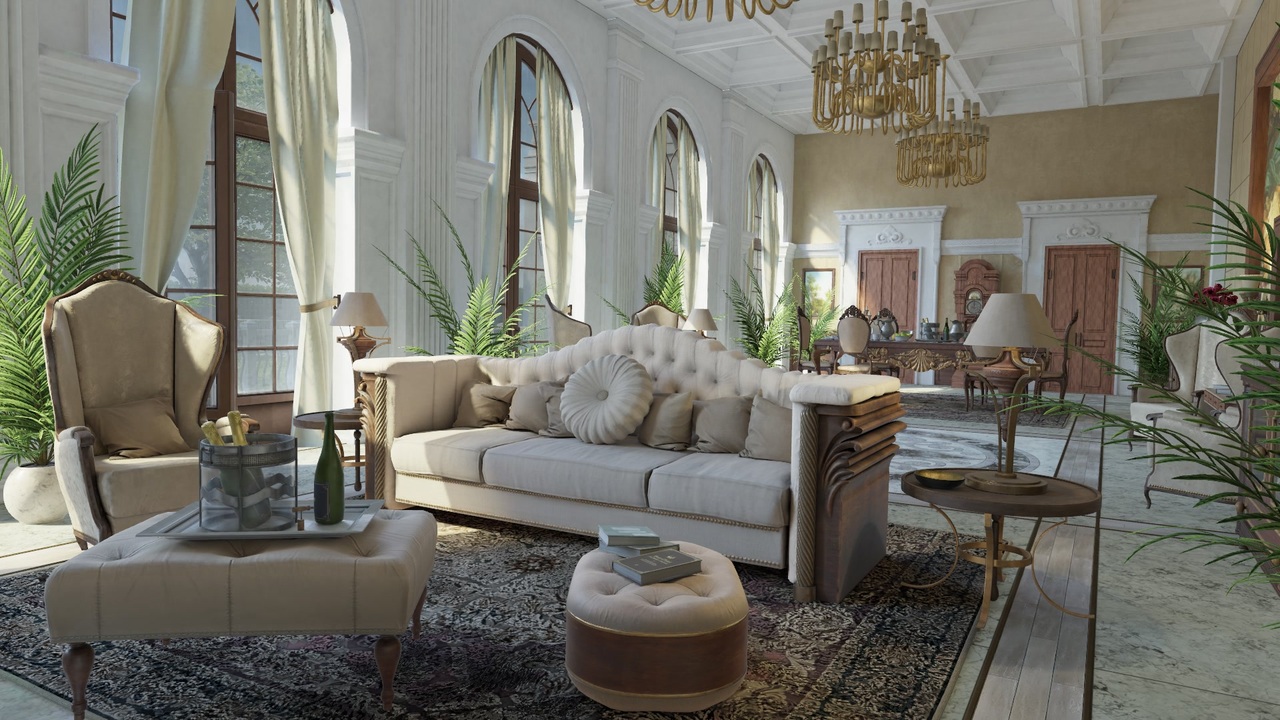 【VRChatワールド紹介】Baroque Mansion - ニコニコ動画