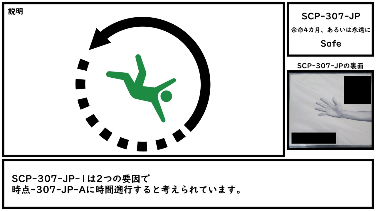 【ゆっくり紹介】SCP-307-JP【余命4カ月、あるいは永遠に】 - ニコニコ動画