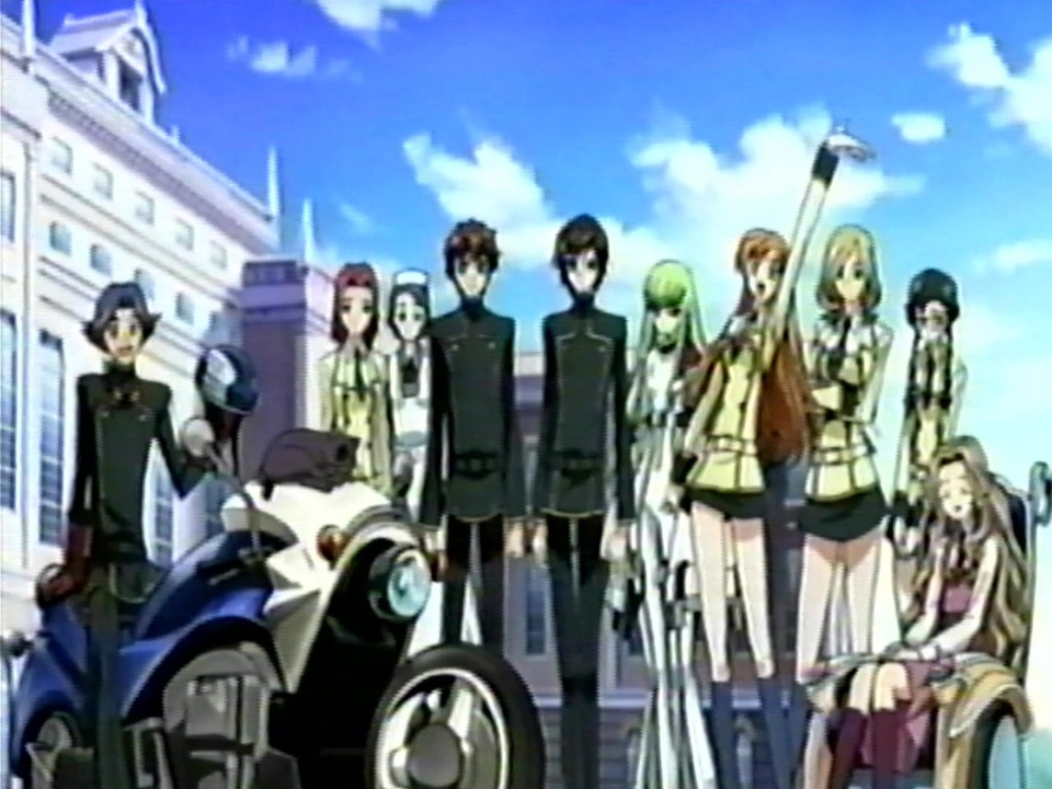 Code Geass Lelouch of the Rebellion intro on VHS - ニコニコ動画