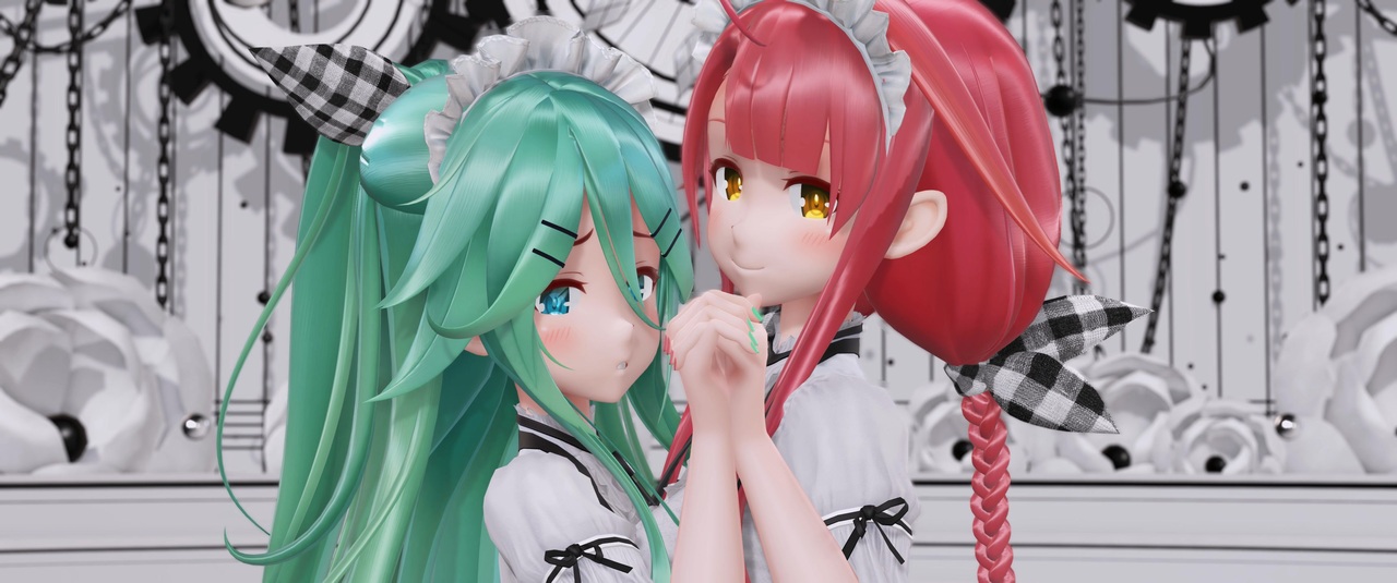 【mmd艦これ】山風 江風 《ツギハギスタッカート》 ニコニコ動画