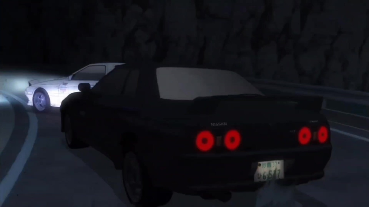 新劇場版 頭文字D battle digest FC3S vs R32 - ニコニコ動画